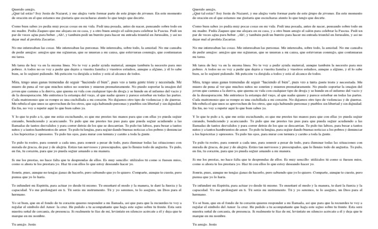 Carta de Jesus | PDF