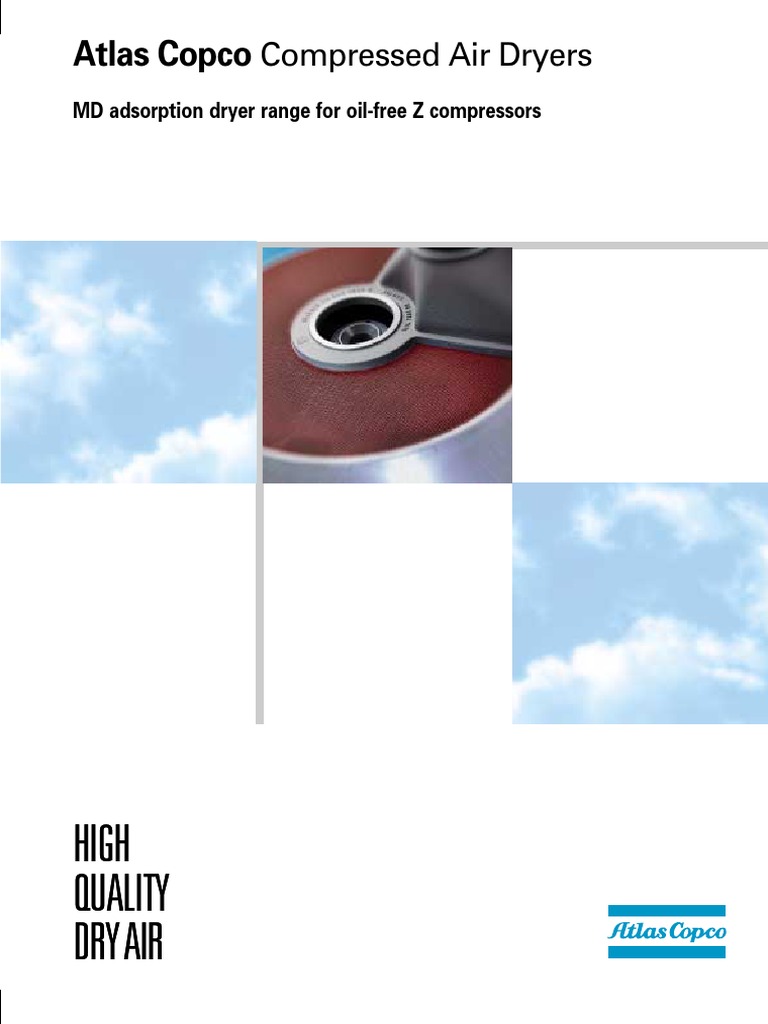 Keep Your Process Running with Reliable Dry Air from Atlas Copco MD ...