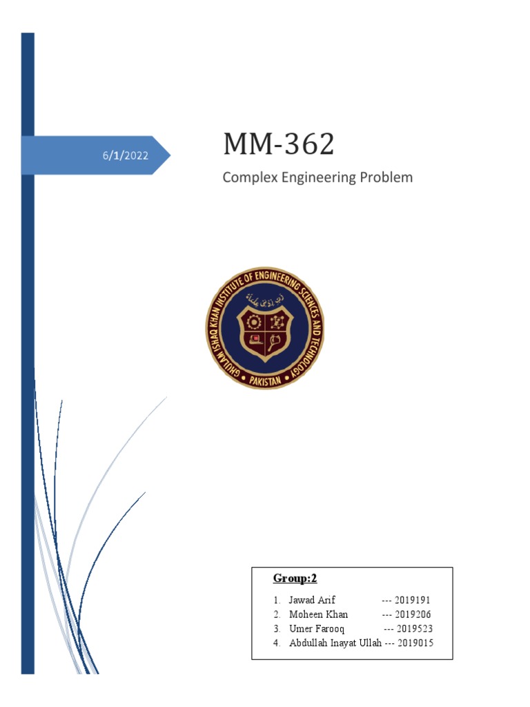MM-362-CEP-Group 2 | PDF | Fracture | Strength Of Materials