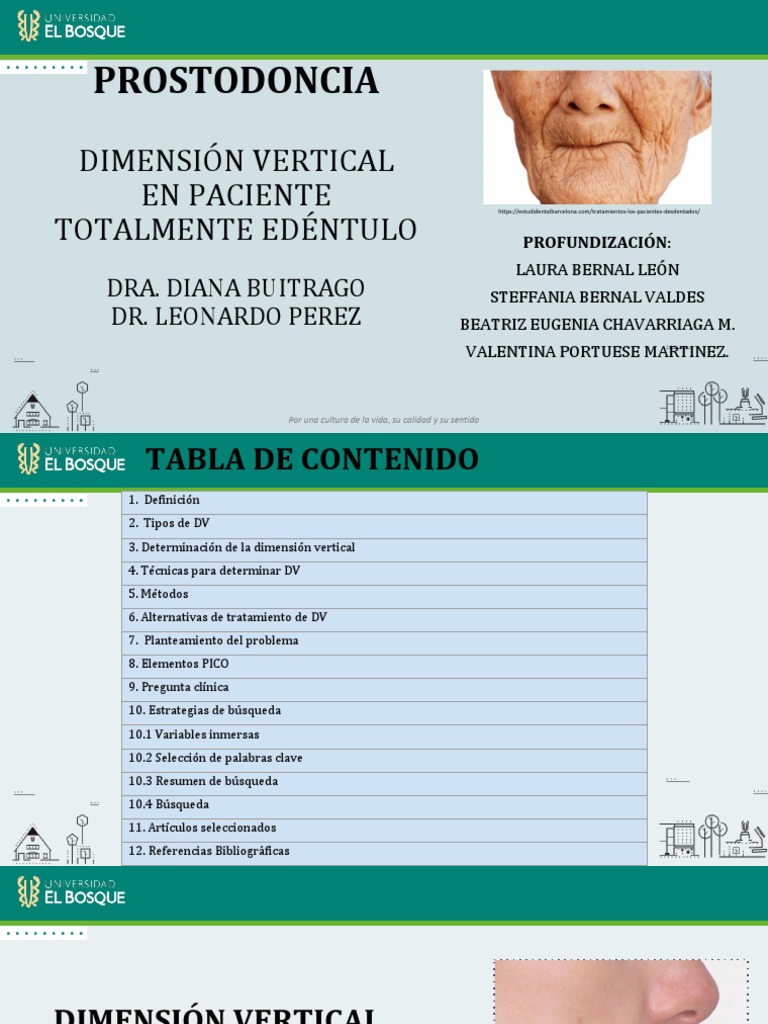 Dimension Vertical | PDF | Dentadura postiza