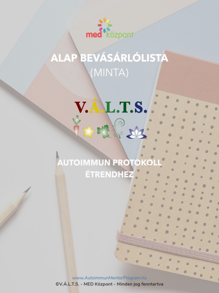AIP Alap-Bevásárlólista | PDF