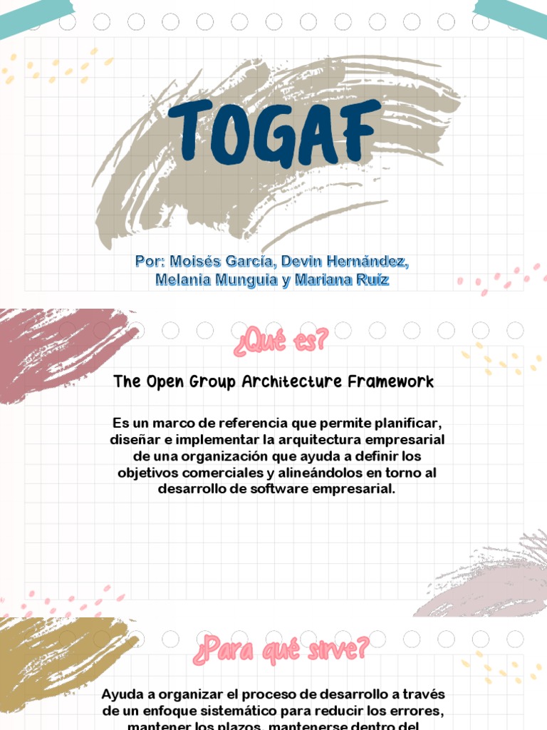 TOGAF | PDF | Informática | Ingeniería de software