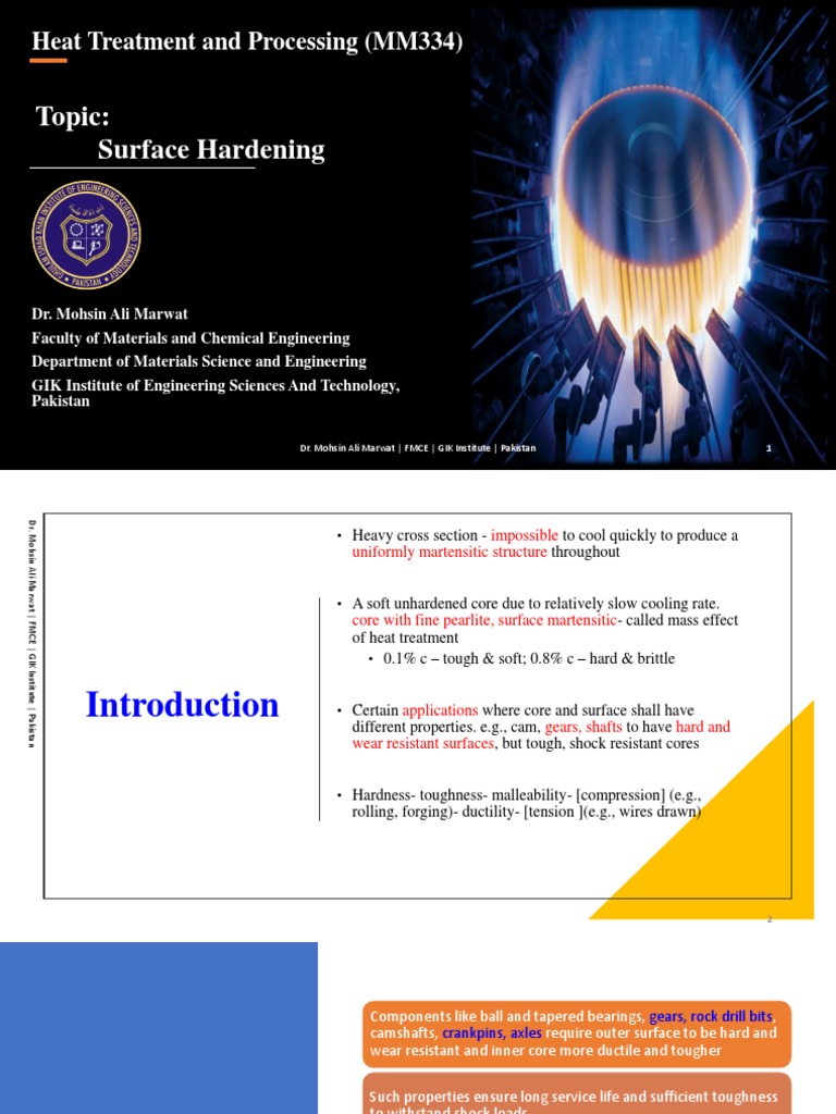 0.4 Surface Hardening | PDF | Sputtering | Heat Treating
