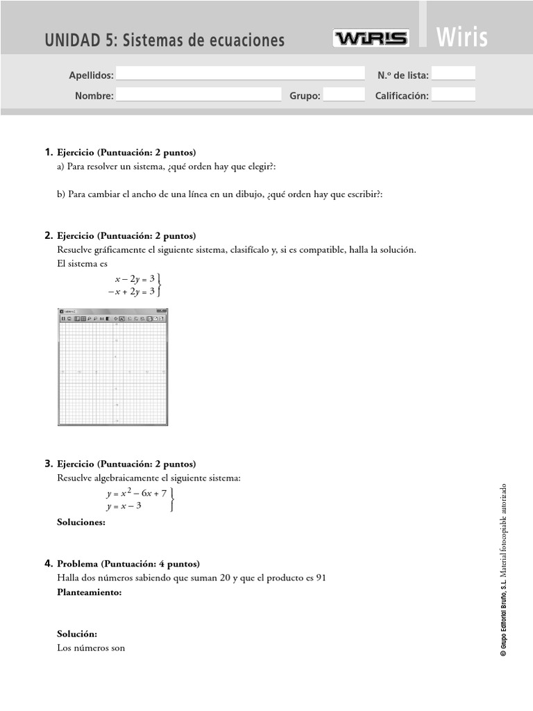 Prueba Evaluacion 2 U05 | PDF