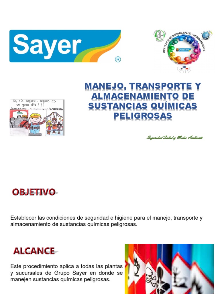 Riesgos Por Manejo de SQP | PDF | Presión | Descarga electrostática