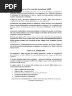Clase Formato APA Actualizado 2026 | PDF | Estilo apa