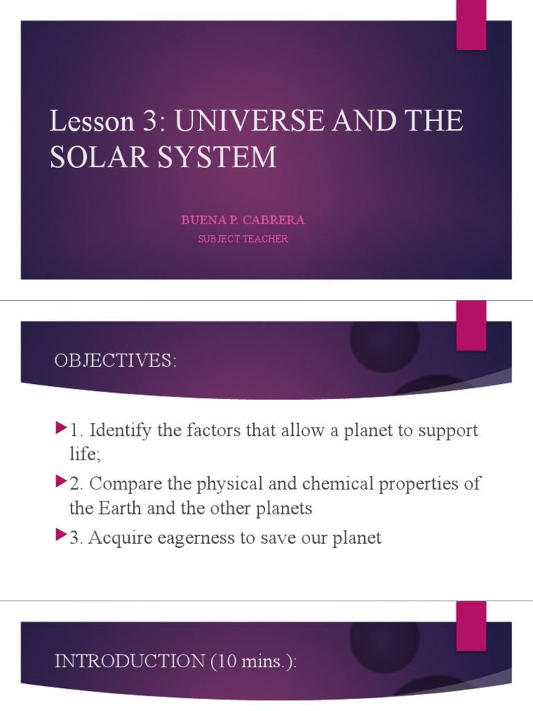Lesson 3 Slide | PDF | Atmosphere | Earth
