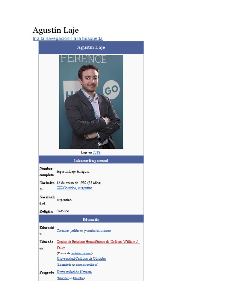 Biografia de Agustin Laje | PDF | Género | Estudios de género