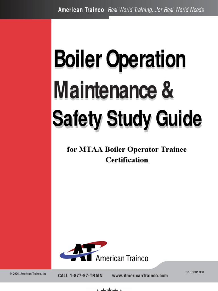 Boiler Maintenance and Safety Study Guide | PDF | Combustion | Chimney