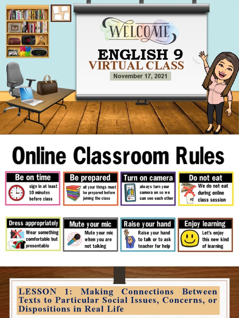 g9 q2 Module 1 - Making Connections Between Texts To Real Life | PDF ...