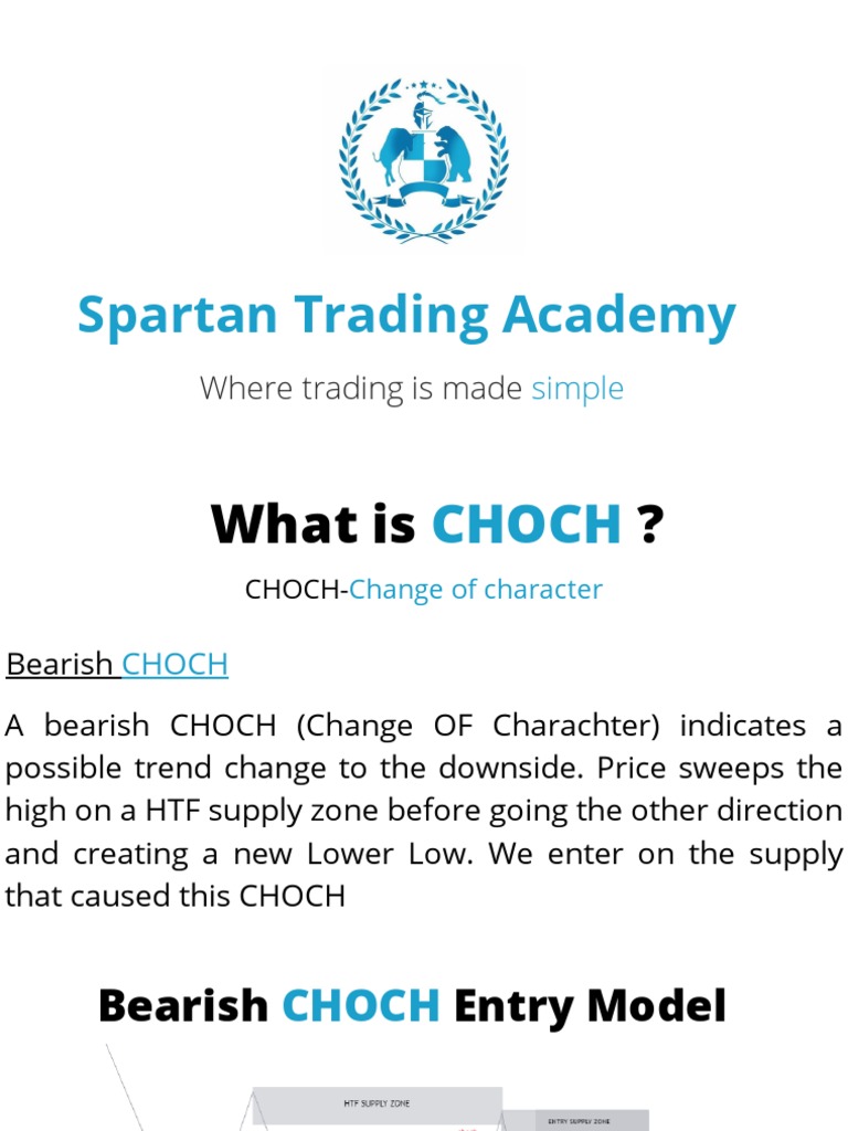 Understanding CHOCH in Trading | PDF | Foreign Language Studies