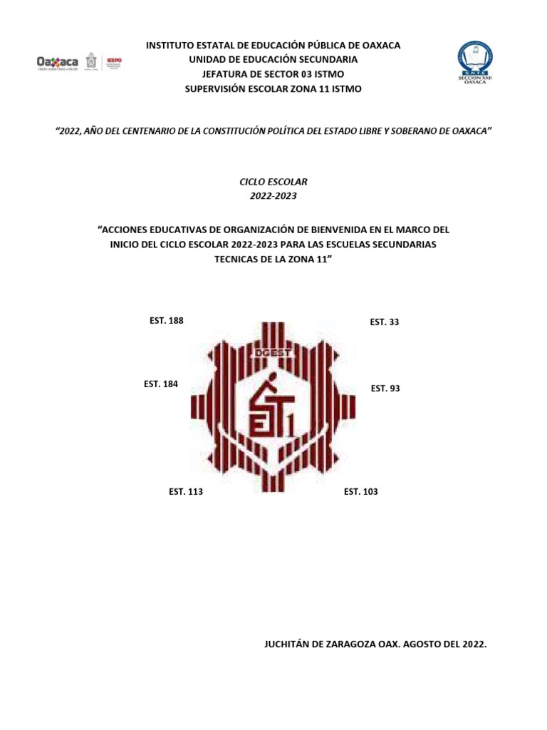 Protocolo de Bienvenida.2022-2023 2 | Descargar gratis PDF | Método de enseñanza | Aprendizaje