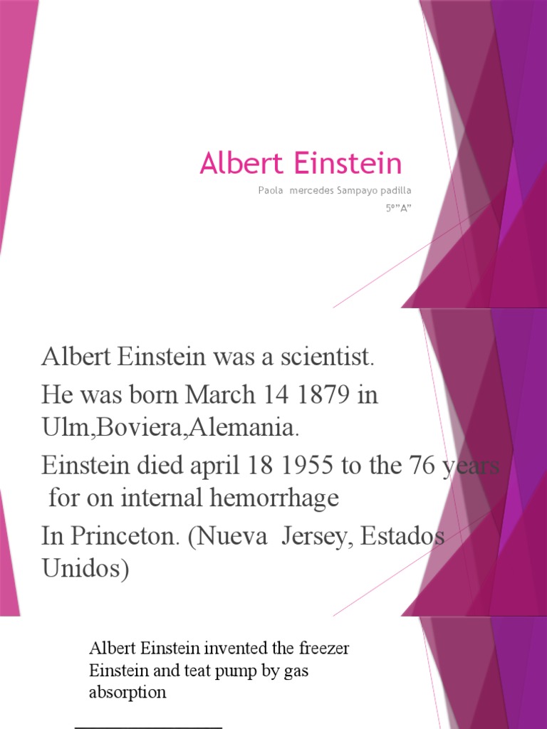 Albert Einstein | PDF