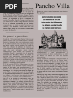 Infografia de Francisco Villa | PDF