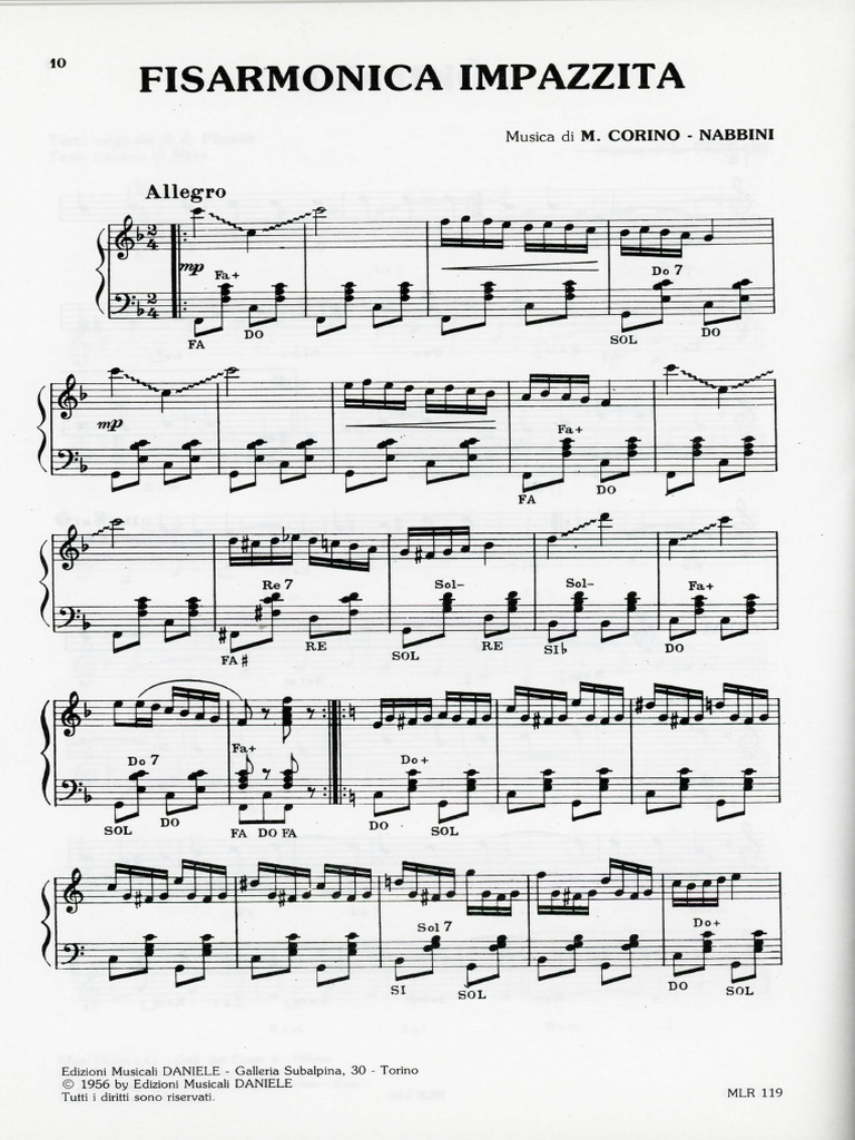 Fisarmonica Impazzita | PDF