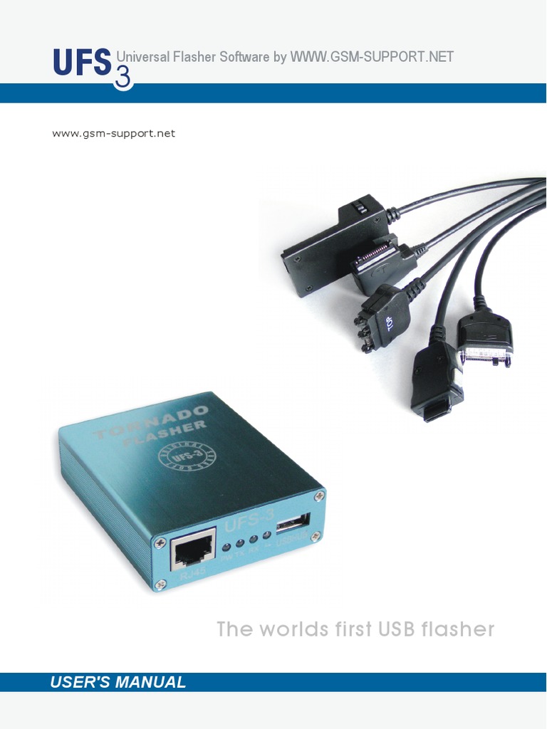 UFS 3. The Worlds First USB Flasher USER'S MANUAL. Universal Flasher Software by | Download Free ...