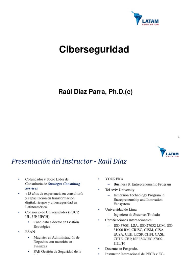 Tips para La Transformacion Digital Sesion 6 - Ciberseguridad | PDF ...
