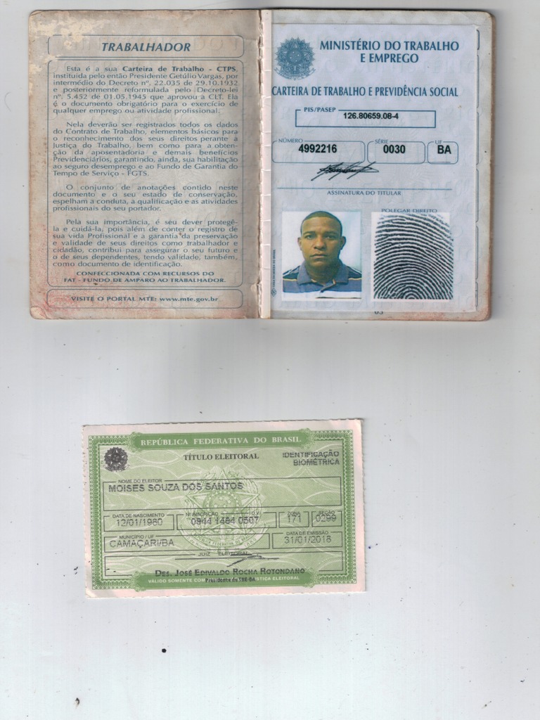 Moisés - Documentos Pessoais | PDF