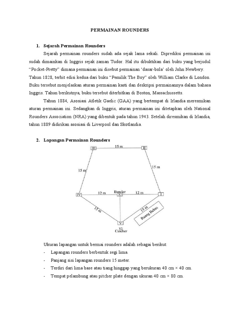 Permainan Rounders | PDF