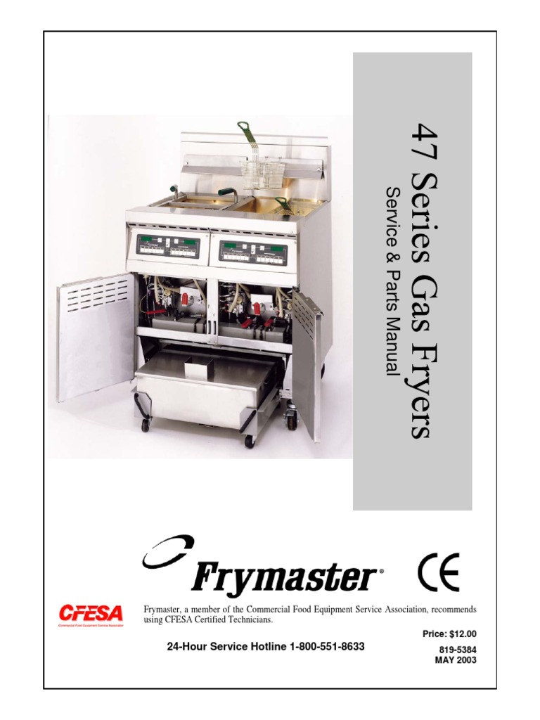 47 Series Service & Parts Manual | PDF | Thermostat | Switch