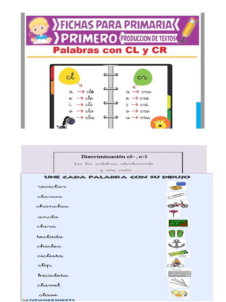 Fichas CR, CL | PDF