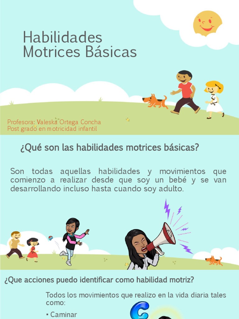 Habilidades Motrices Básicas | PDF