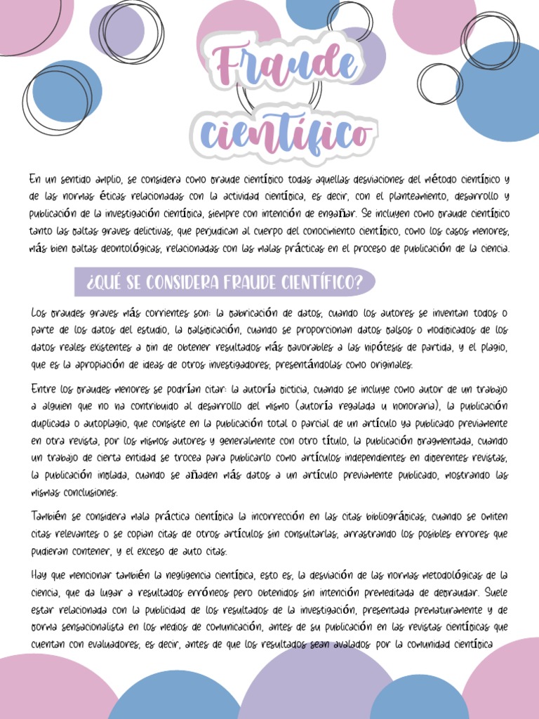 Fraude científico de Dong-Pyou Han | PDF | Pseudociencia | Método ...