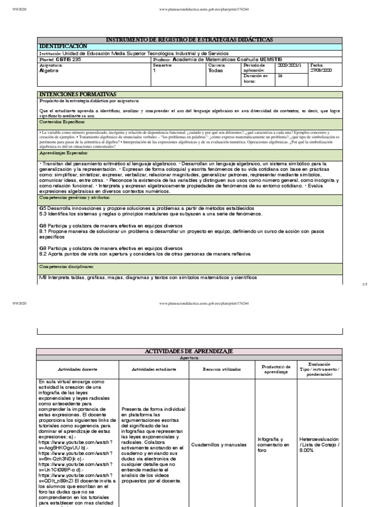 Eca 2 | PDF | Aprendizaje | Números