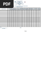 Athletics Score Sheet | PDF | Track And Field | Athletics