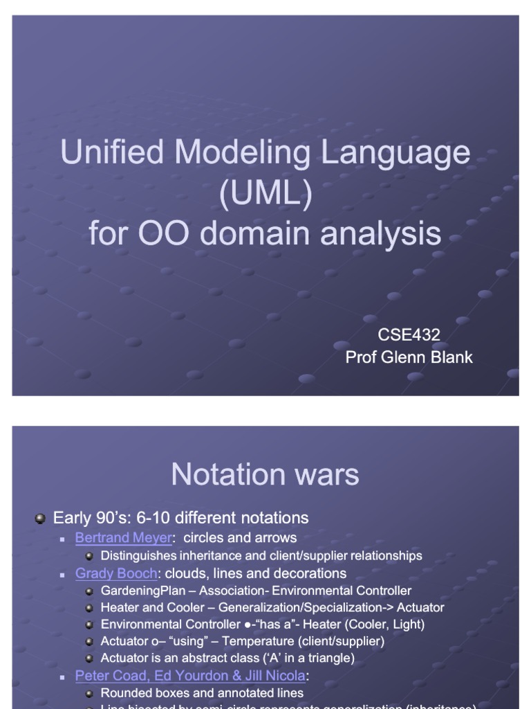 06 Uml | PDF | Class (Computer Programming) | Inheritance (Object Oriented Programming)