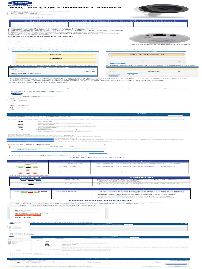 ADC V522IR Installation Guide | PDF | Wi Fi | Wireless Access Point