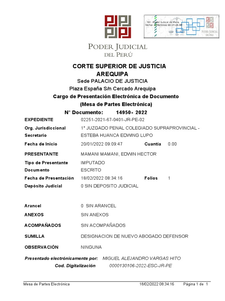 Edwin Mamani Cargo | PDF