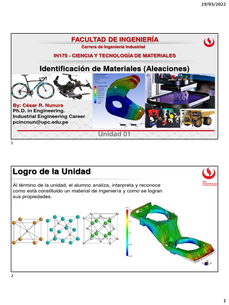 Laboratorio 1 Identificacion de Materiales | PDF | Metal no ferroso ...