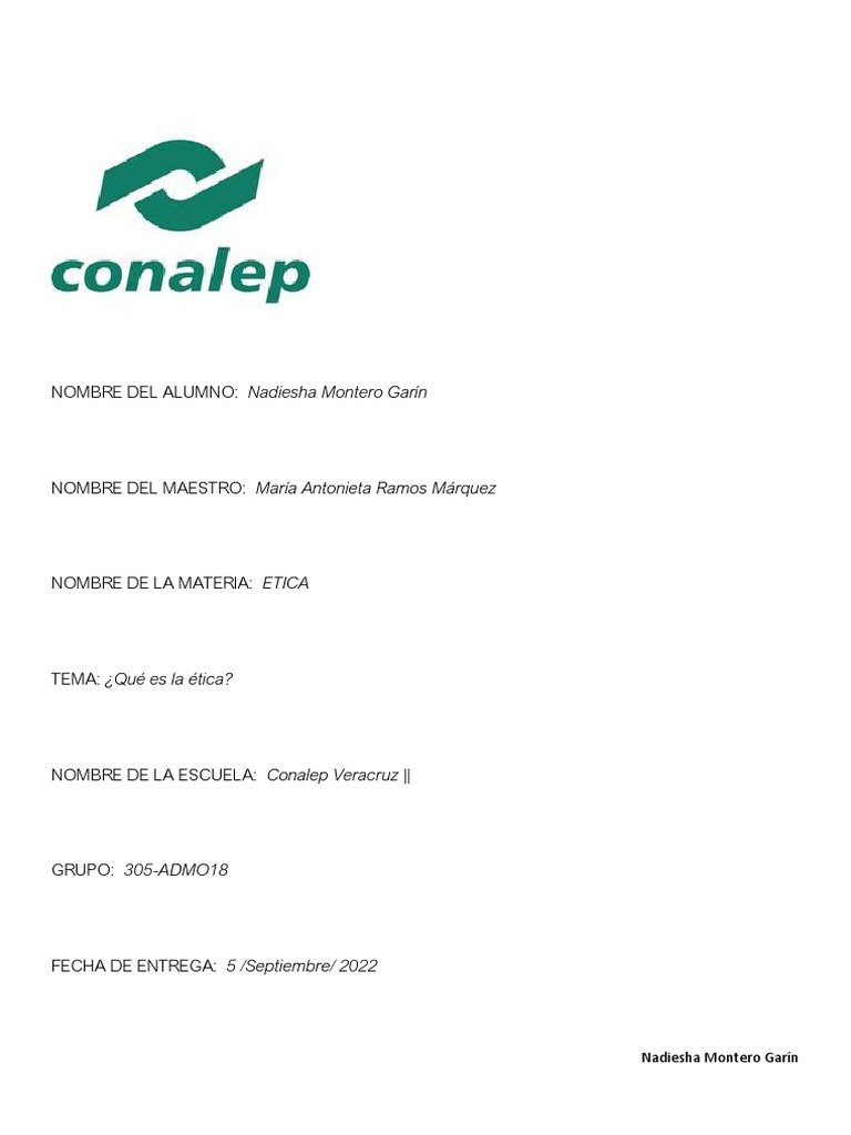 Etica - Que Es Etica | PDF | Ética profesional | Moralidad