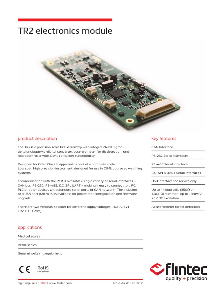 tr2 Datasheet en | PDF | Information And Communications Technology ...