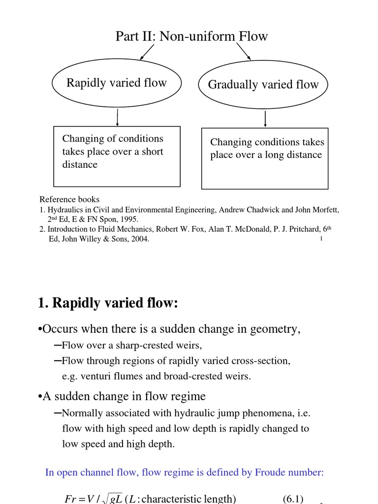 Non Uniform Flow | Fluid Mechanics | Dynamics (Mechanics)