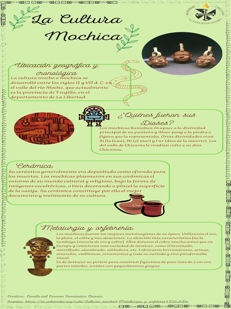 Infografía de la Cultura Mochica | PDF