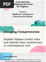Cpar PPT Lesson 1&2 Various Contemporary Art | PDF | The Arts