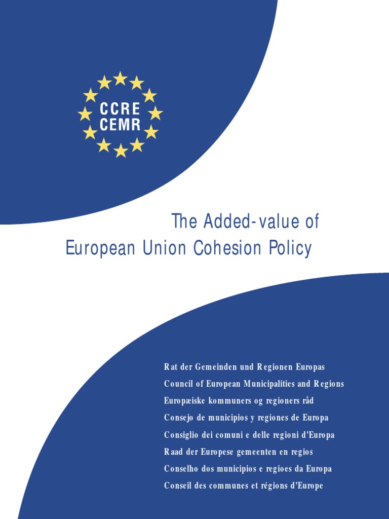 Eu Cohesion Policy | PDF | European Union | Structural Funds And ...