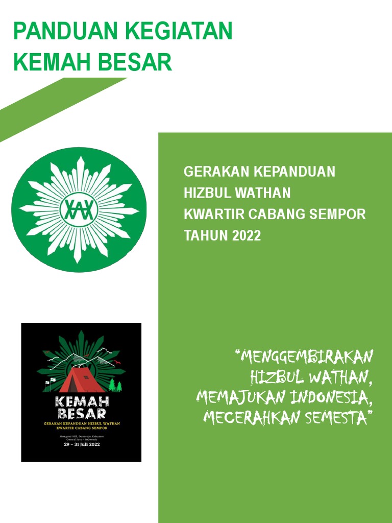Kemah Besar Hizbul Wathan 2022 | PDF