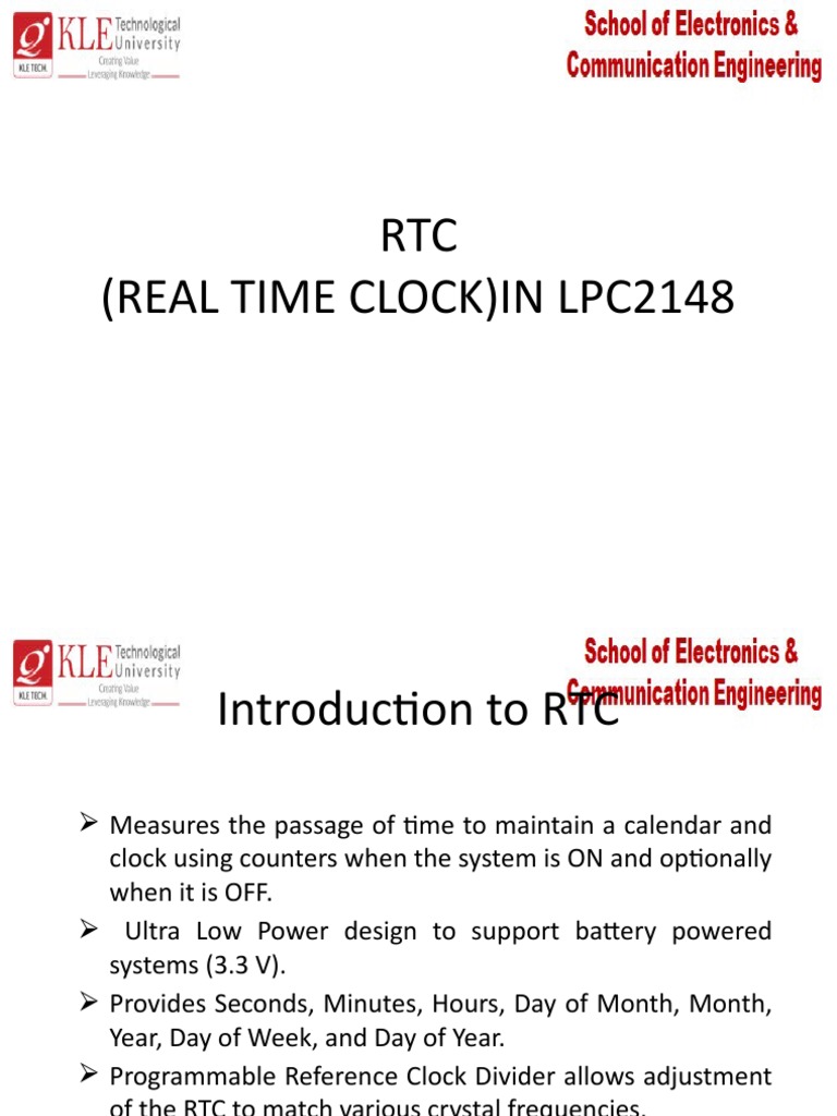 Real Time Clock | PDF | Clock | Computer Science Real Time Clock | PDF | Clock | Computer Science