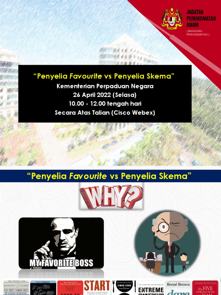 Slaid Penyelia Favourite Vs Penyelia Skema - Oleh Puan Suriati Binti ...