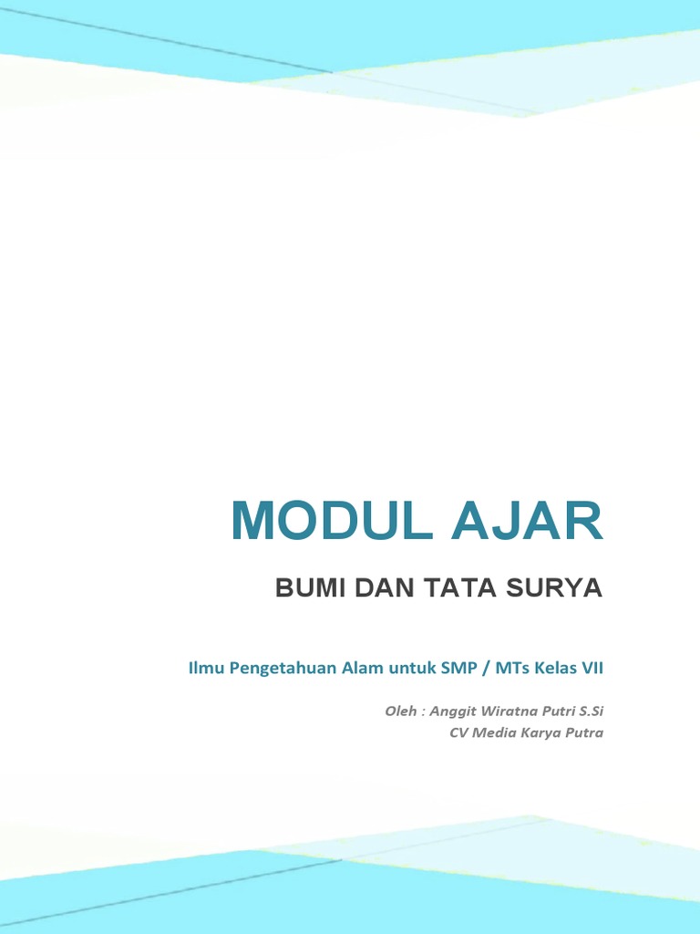 Modul Ajar IPA - Bumi Dan Tata Surya - Fase D | PDF