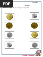 Lembaran Kerja Bunga Raya | PDF