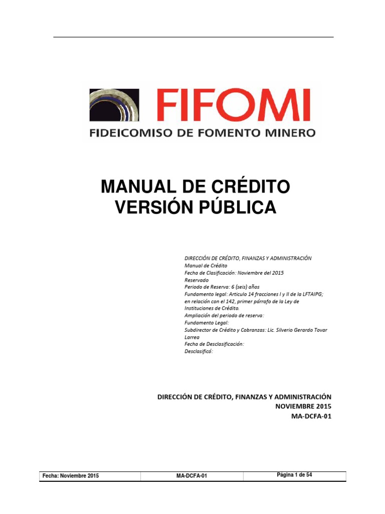 MANUAL DE CRÉDITO-2 | PDF | Bancos | Interés
