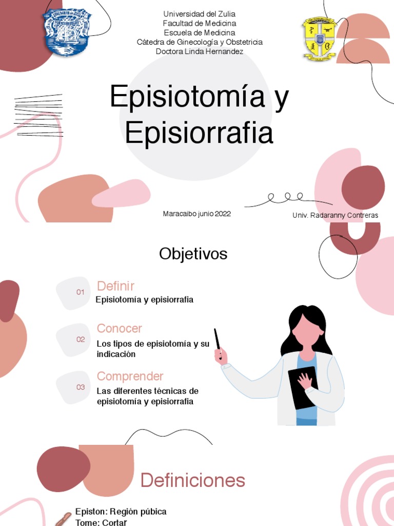 Episiotomía y Episiorrafia | PDF | Parto | Especialidades Medicas