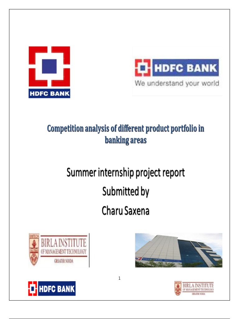 HDFC Competition Analysis-Charu | Corporate Governance | Banks