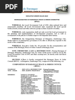 Minutes of Lupong Tagapamayapa | PDF