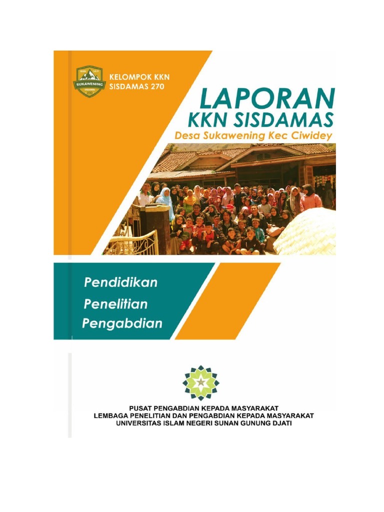Contoh Laporan Kelompok KKN 270 | PDF