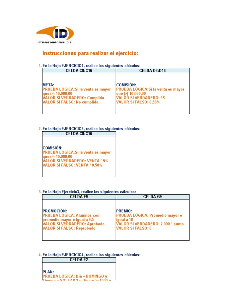 Función SI Condicional | PDF